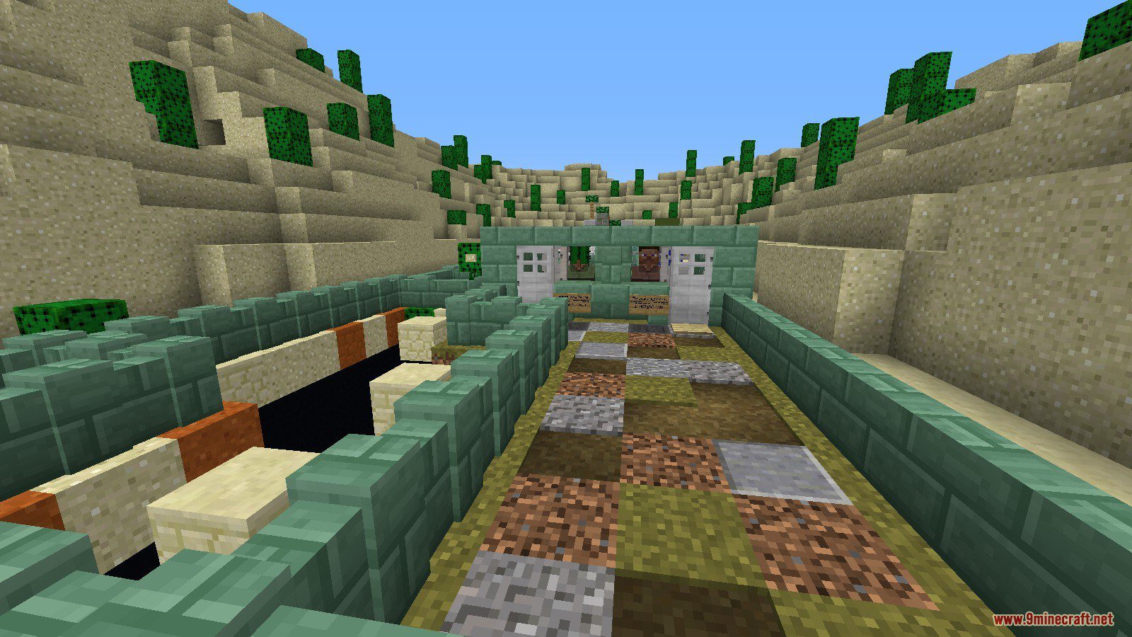 Unfair Cactus Map - 1Minecraft
