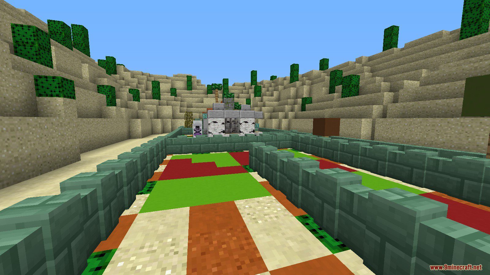 Unfair Cactus Map - 1Minecraft