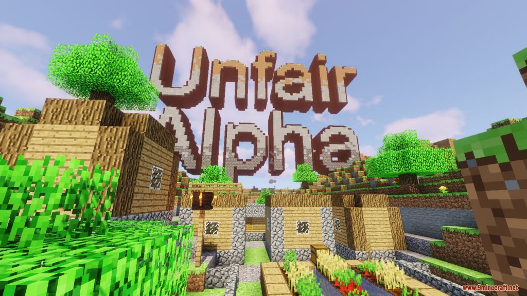 Unfair Alpha Map - 1Minecraft