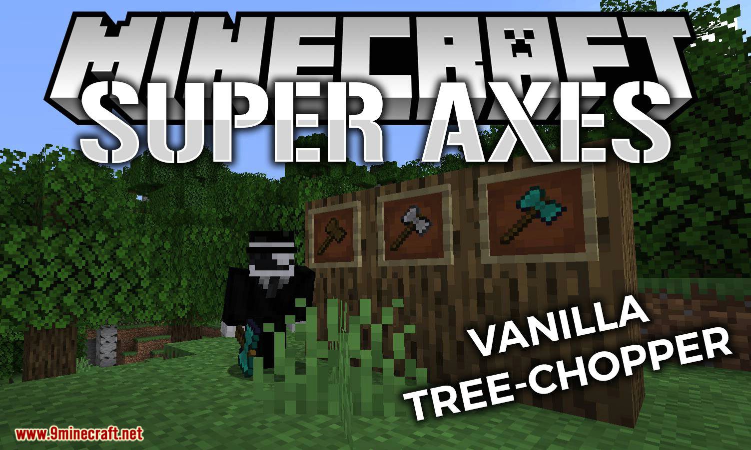 Super Axes Mod - 1Minecraft