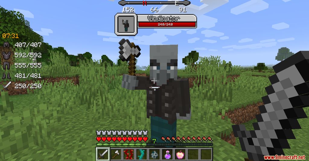 Kurodaakiras Rpg Hud Mod - 1Minecraft