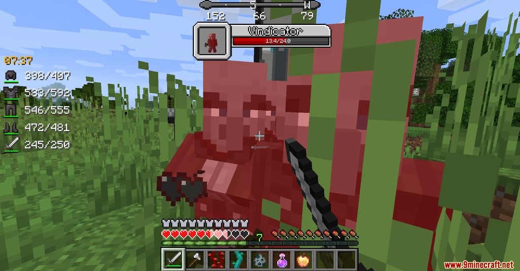 Kurodaakiras Rpg Hud Mod - 1Minecraft