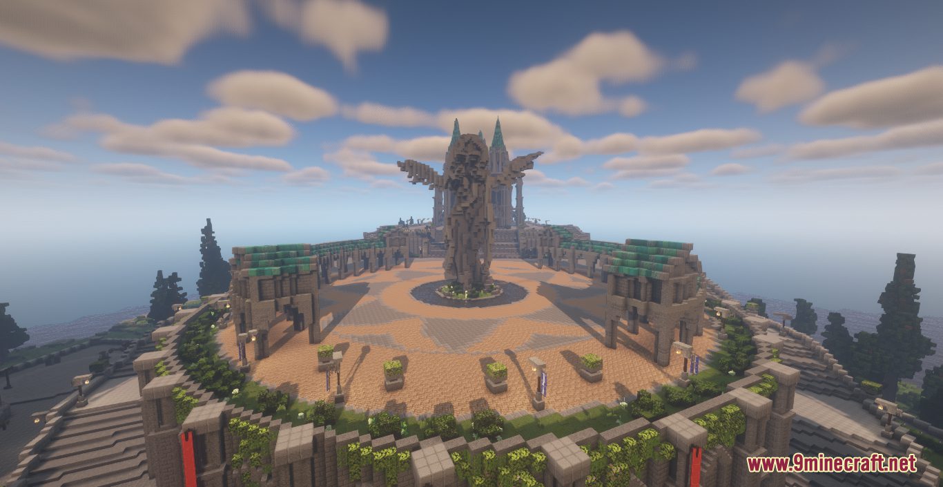 City Of Mondstadt Map - 1Minecraft