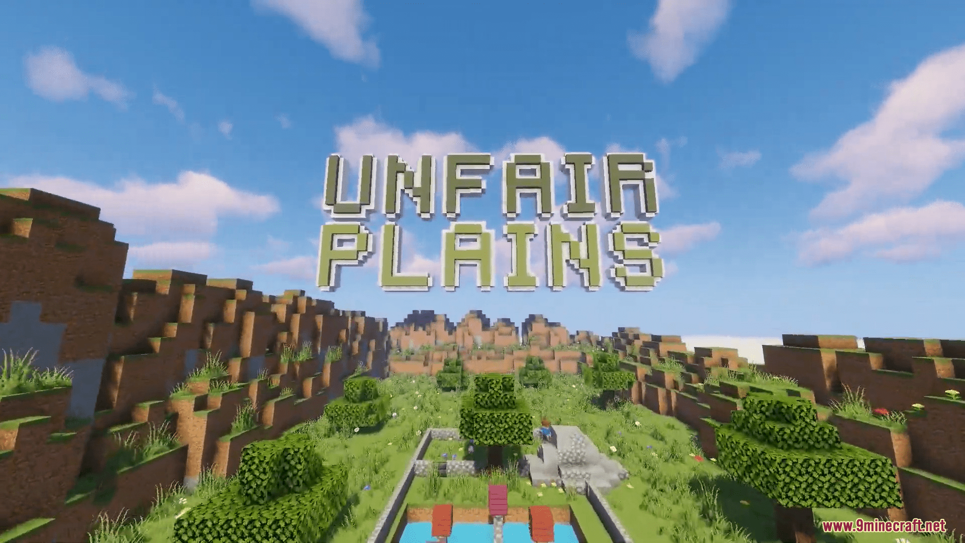 Unfair Plains Map - 1Minecraft