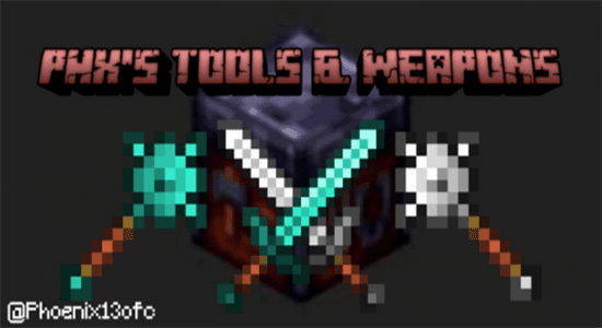 Phxs Tools Weapons Addon Mcpe - 1Minecraft