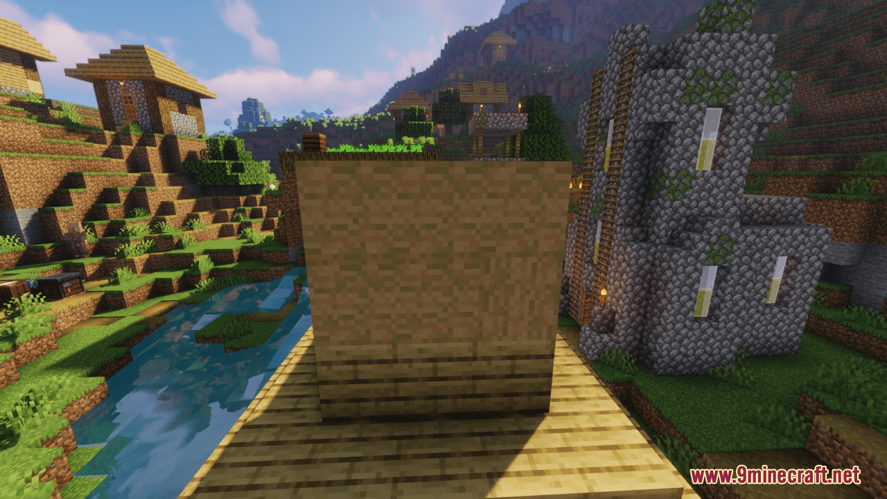 Seamless Stripped Wood Resource Pack - 1Minecraft