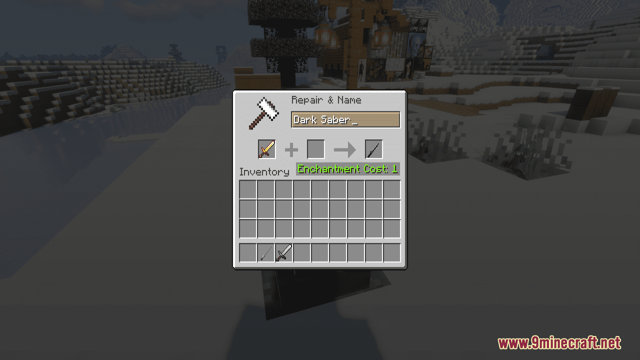 Justtimms Lightsaber Workshop Resource Pack - 1Minecraft