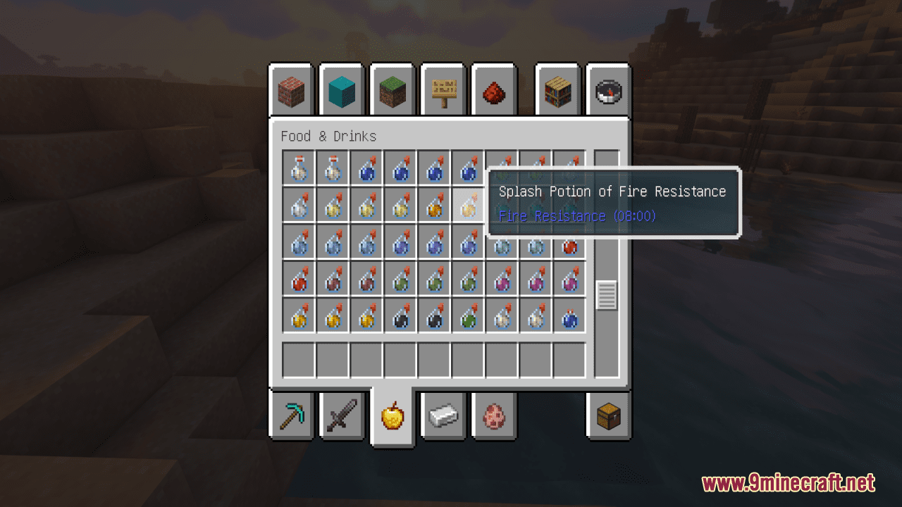 Console Tooltips Resource Pack - 1Minecraft