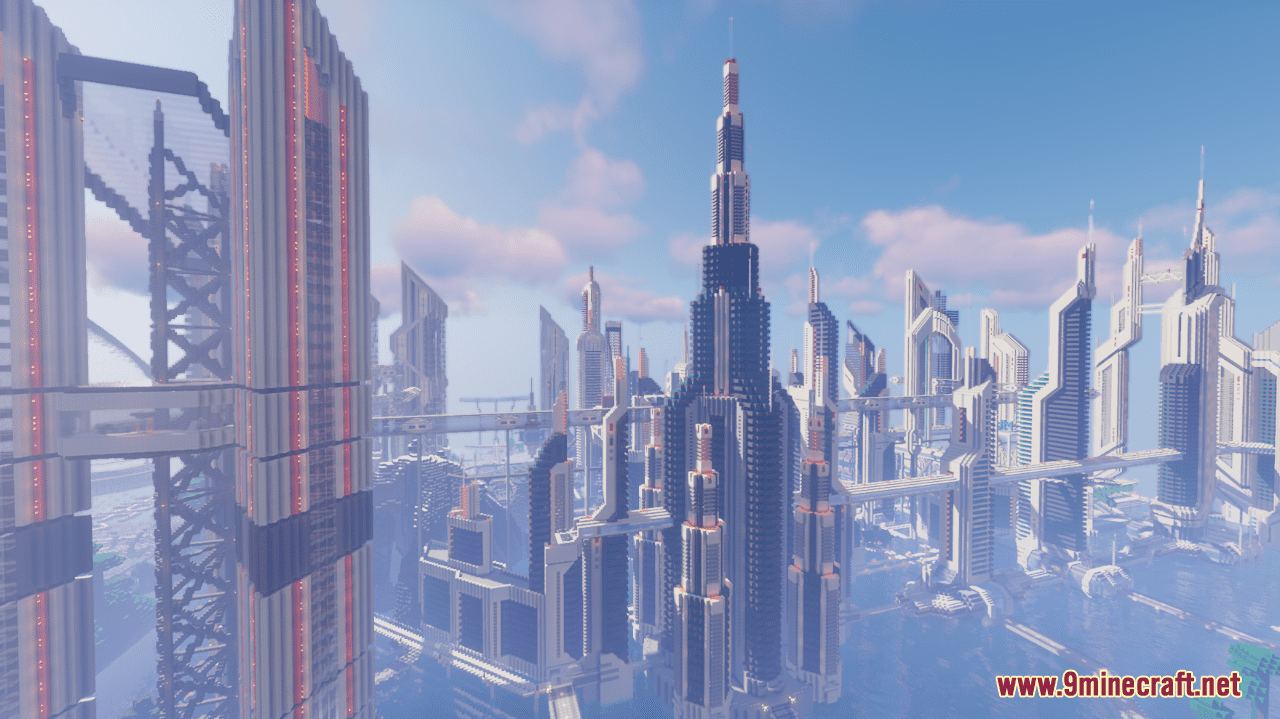 Tax City Of Future Map - 1Minecraft