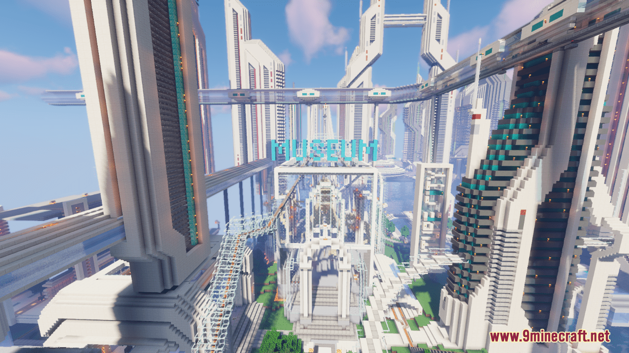 Tax City Of Future Map - 1Minecraft