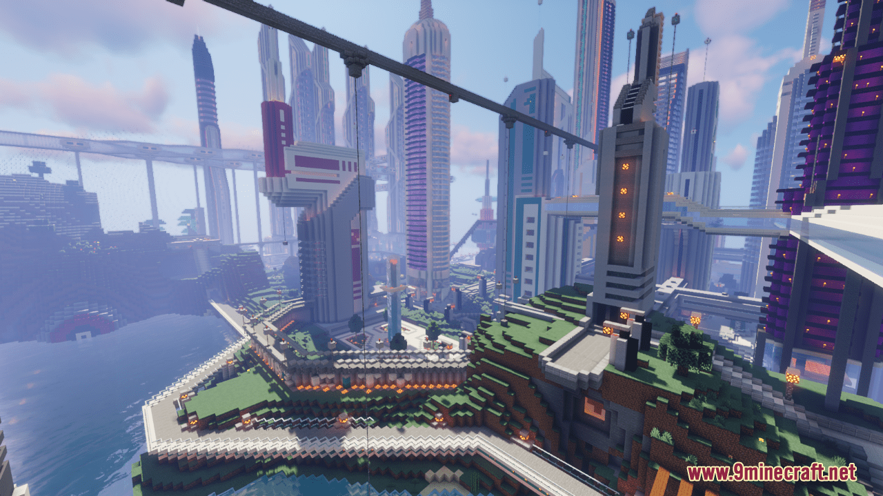 Tax City Of Future Map - 1Minecraft