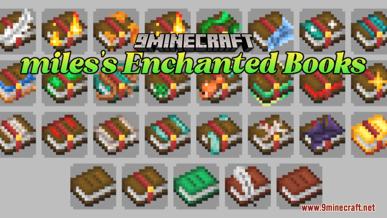 Miless Enchanted Books Resource Pack - 1Minecraft
