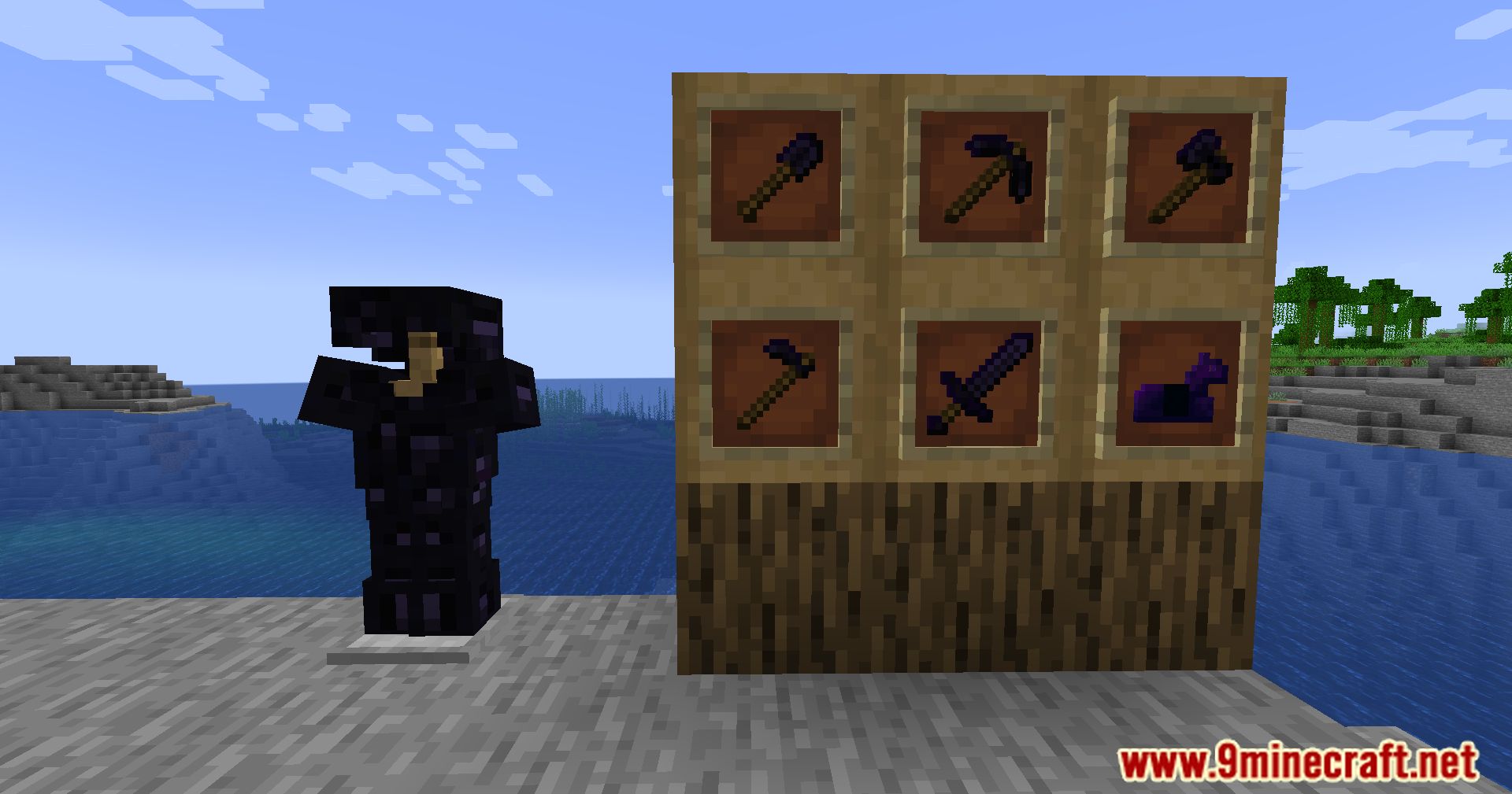 Obsidian Equipment Mod - 1Minecraft