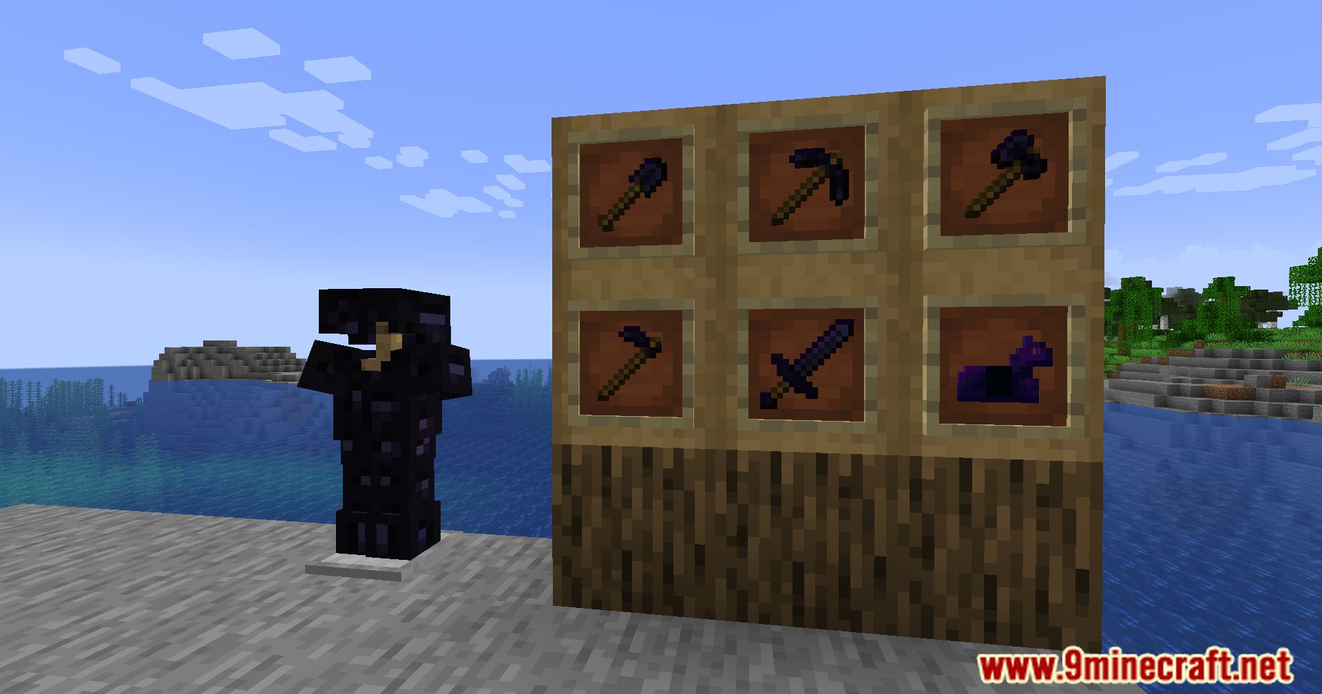 Obsidian Equipment Mod - 1Minecraft